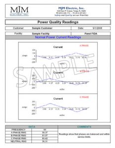 Power Quality Report 1 | MJM Electric